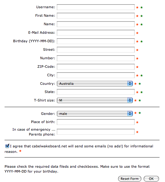 How To Registration Cablewakeboard
